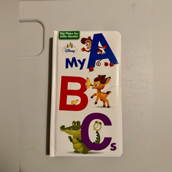 Disney | Toys | Disney My Abcs Learning Book Red Blue Green | Poshmark